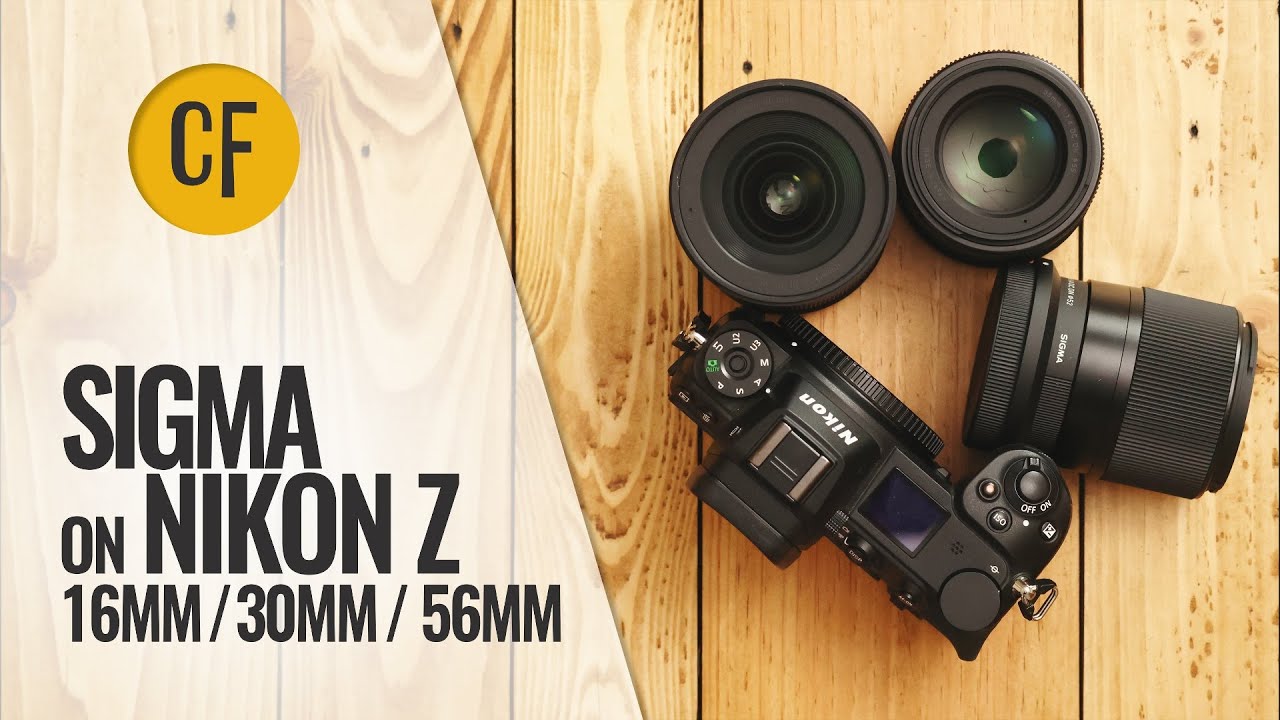 Sigma Lenses On Nikon Z! 16mm, 30mm, 56mm F1.4: A Quick Look.