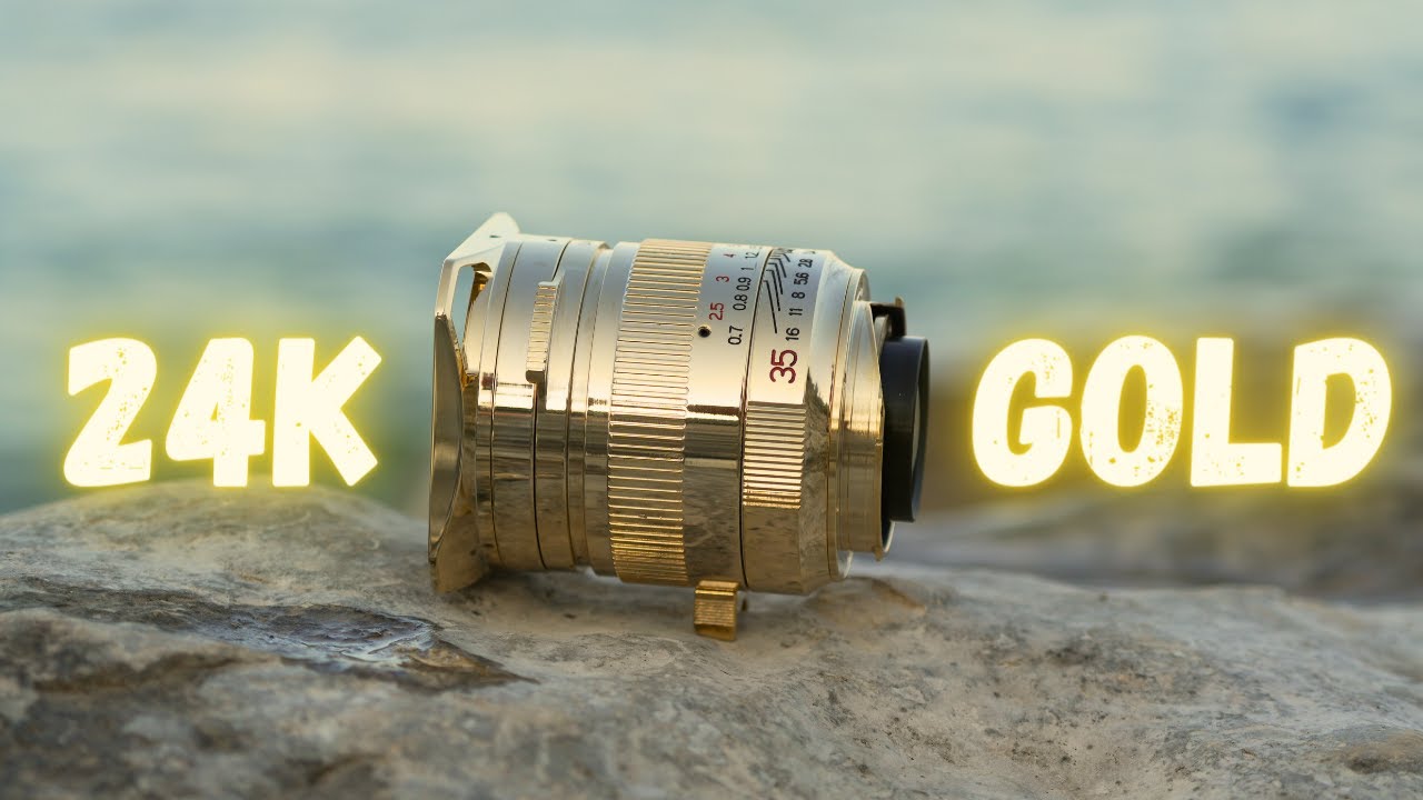 The 24K GOLD Lens You CAN'T BUY!