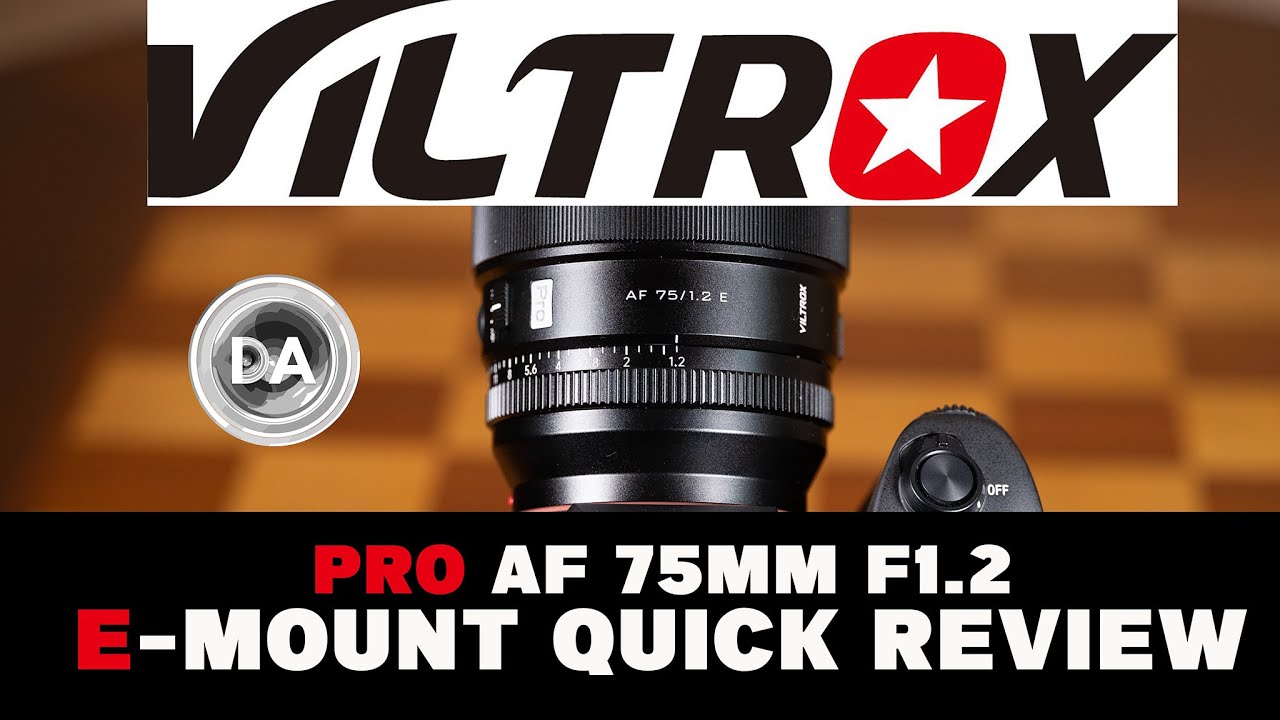 Viltrox Pro AF 75mm F1.2 Sony E-Mount Quick Review | Beast Mode Activated