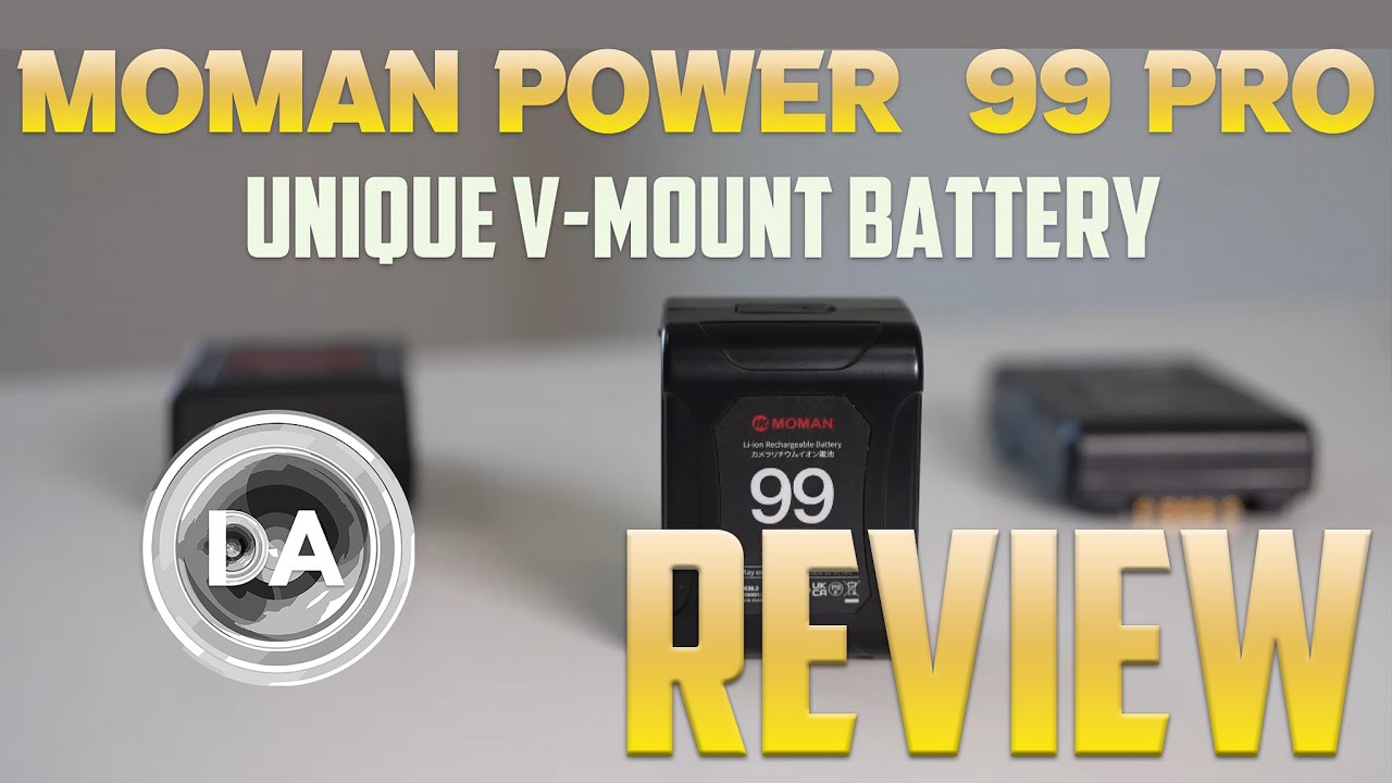 Moman Power 99 Pro Review: Unique V- Mount Battery W/OLED And USB-C