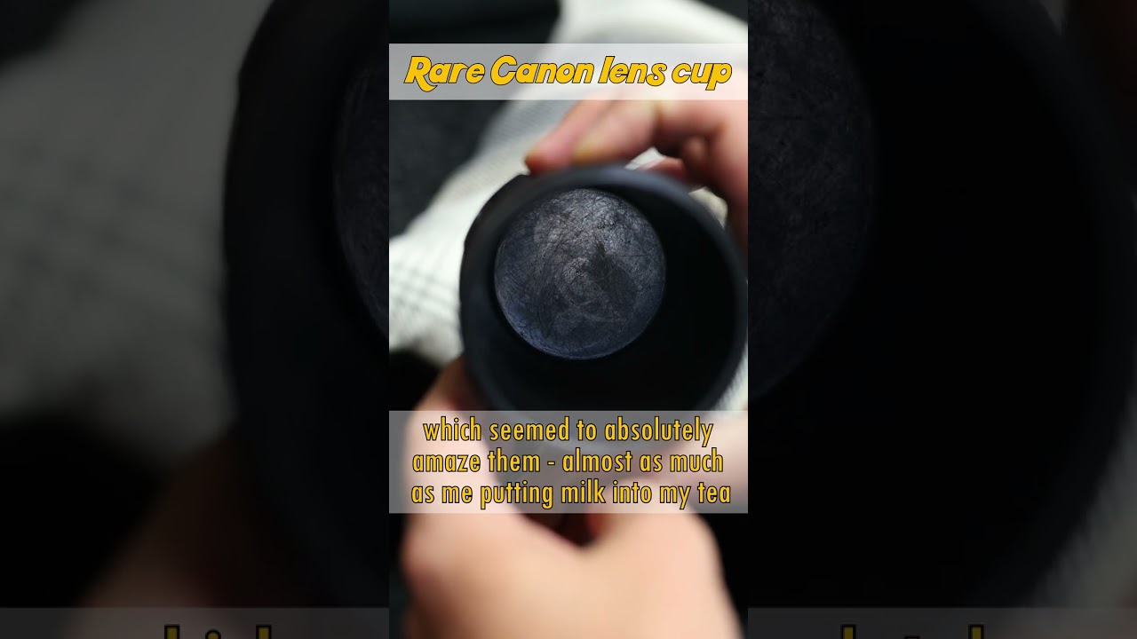 The Rarest Canon Lens Cup