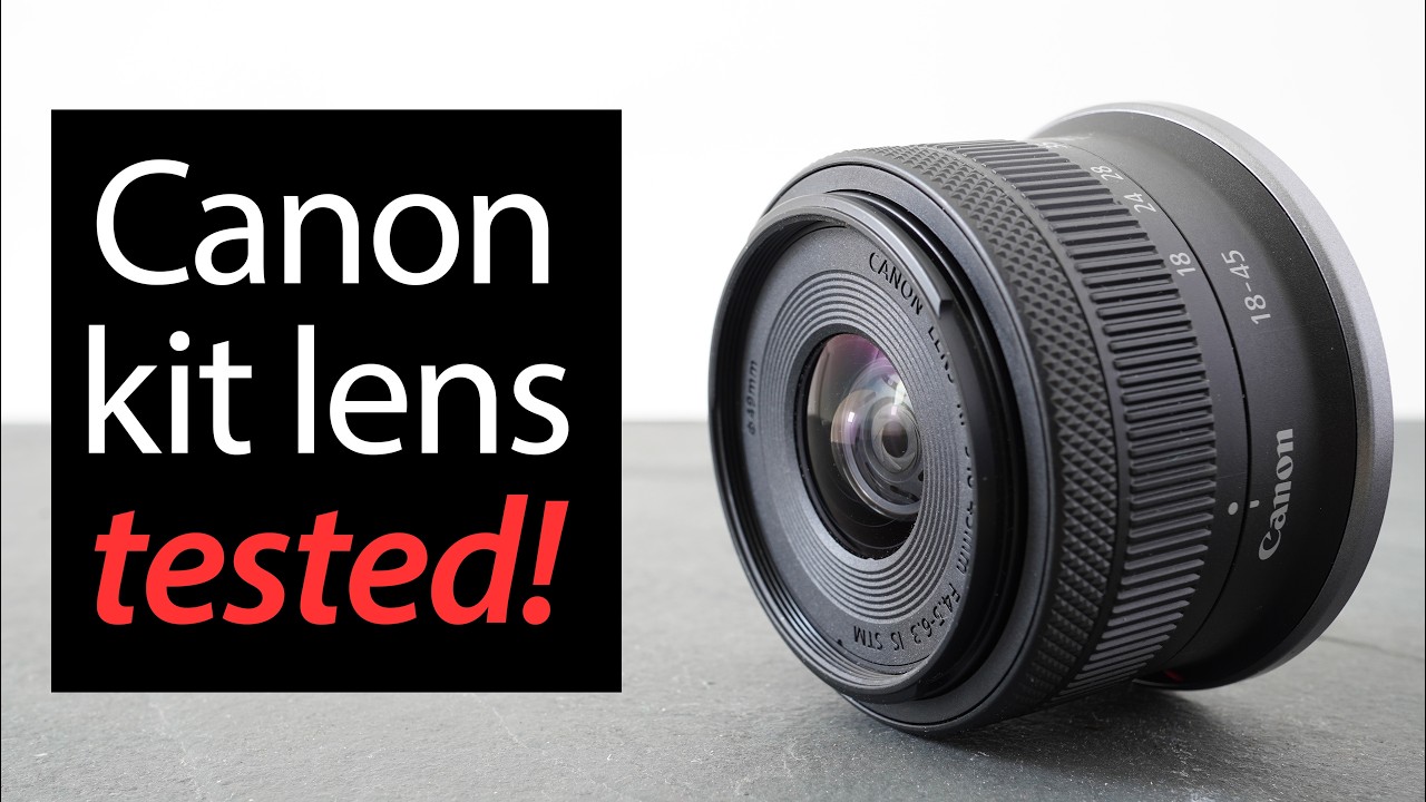 Canon's KIT ZOOM Tested! RF-S 18-45mm Review