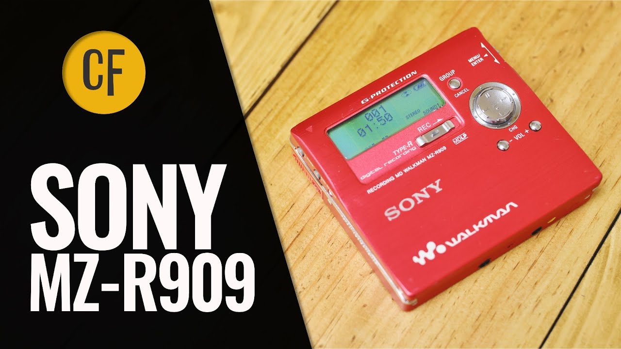 Sony MiniDisc MZ-R909 Recorder Review