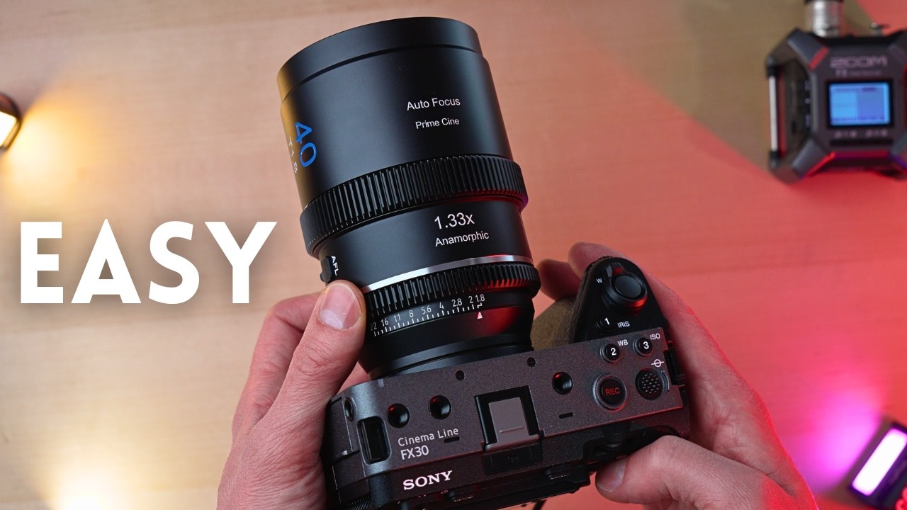 The First* Autofocus Anamorphic APSC Lens