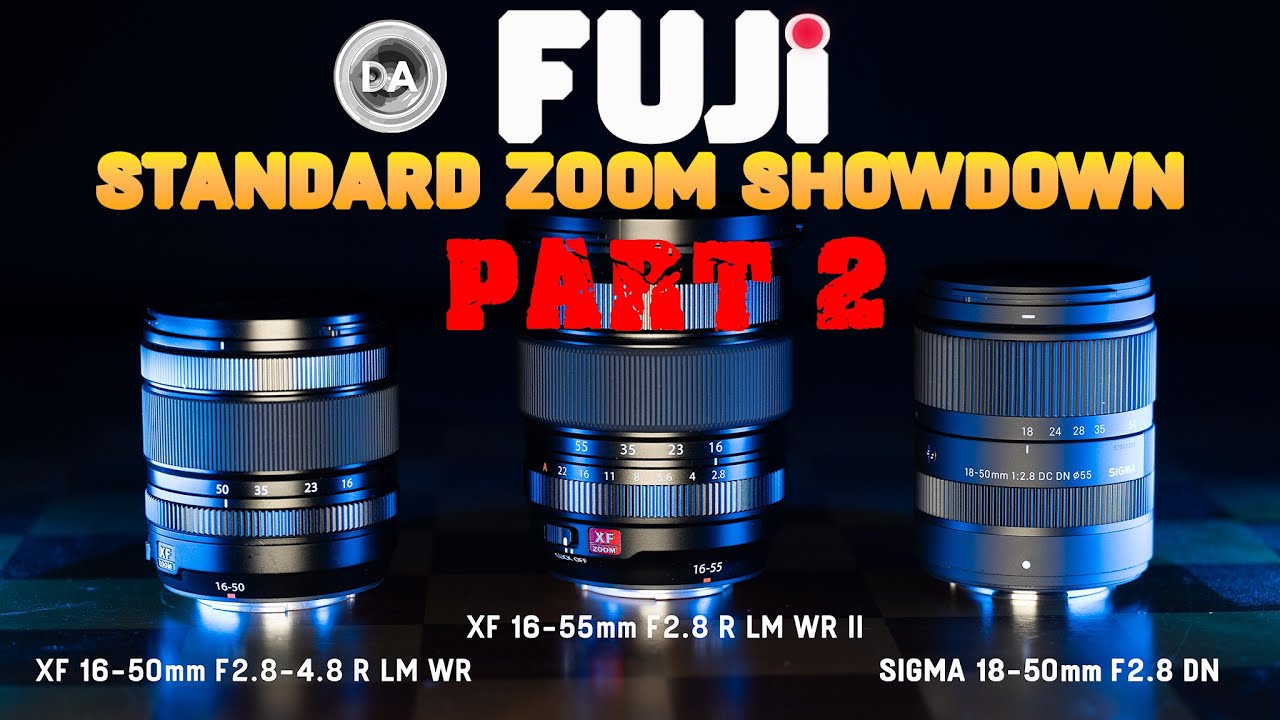 Fuji Standard Zoom Showdown Part 2 | XF 16-55 II Vs XF 16-50 Vs Sigma 18-50