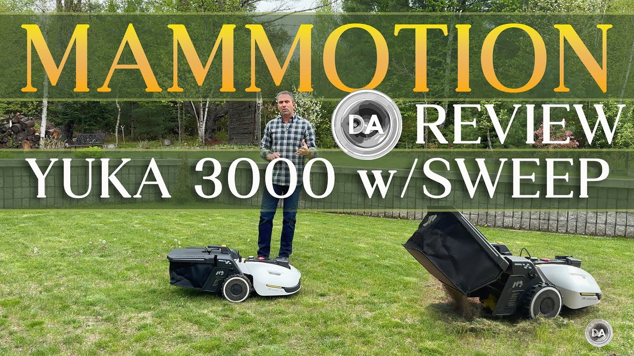 Mammotion YUKA 3000 Robot Lawnmower + Sweeper Review