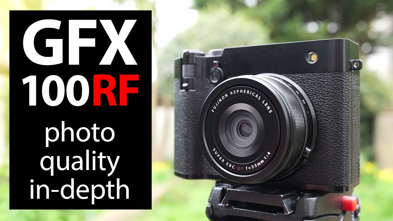 Fujifilm GFX100RF Review: PHOTO QUALITY In-depth!
