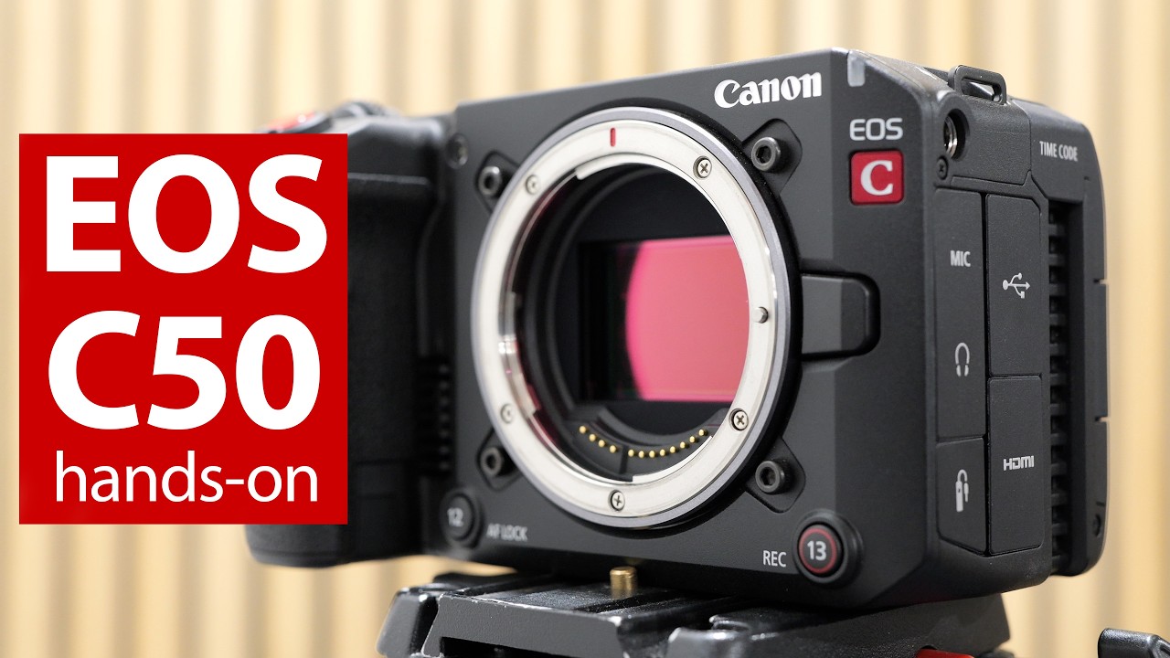 Canon EOS C50 REVIEW: First-looks Cinema Camera