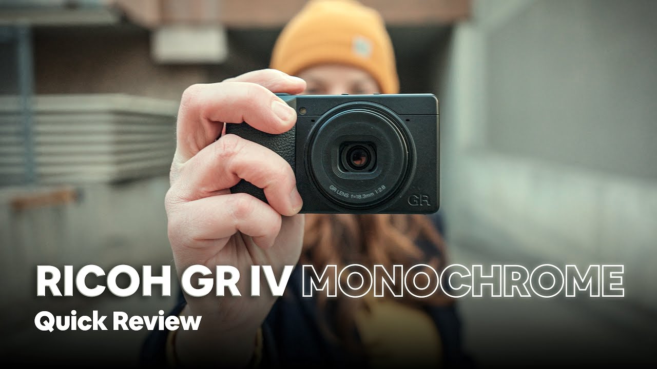 Ricoh GR IV Monochrome First Impressions!